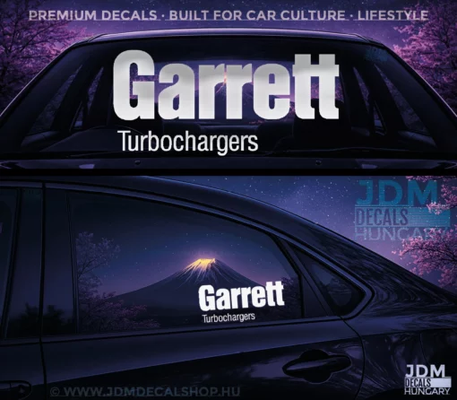 GARRETT | JDM Decals Hungary